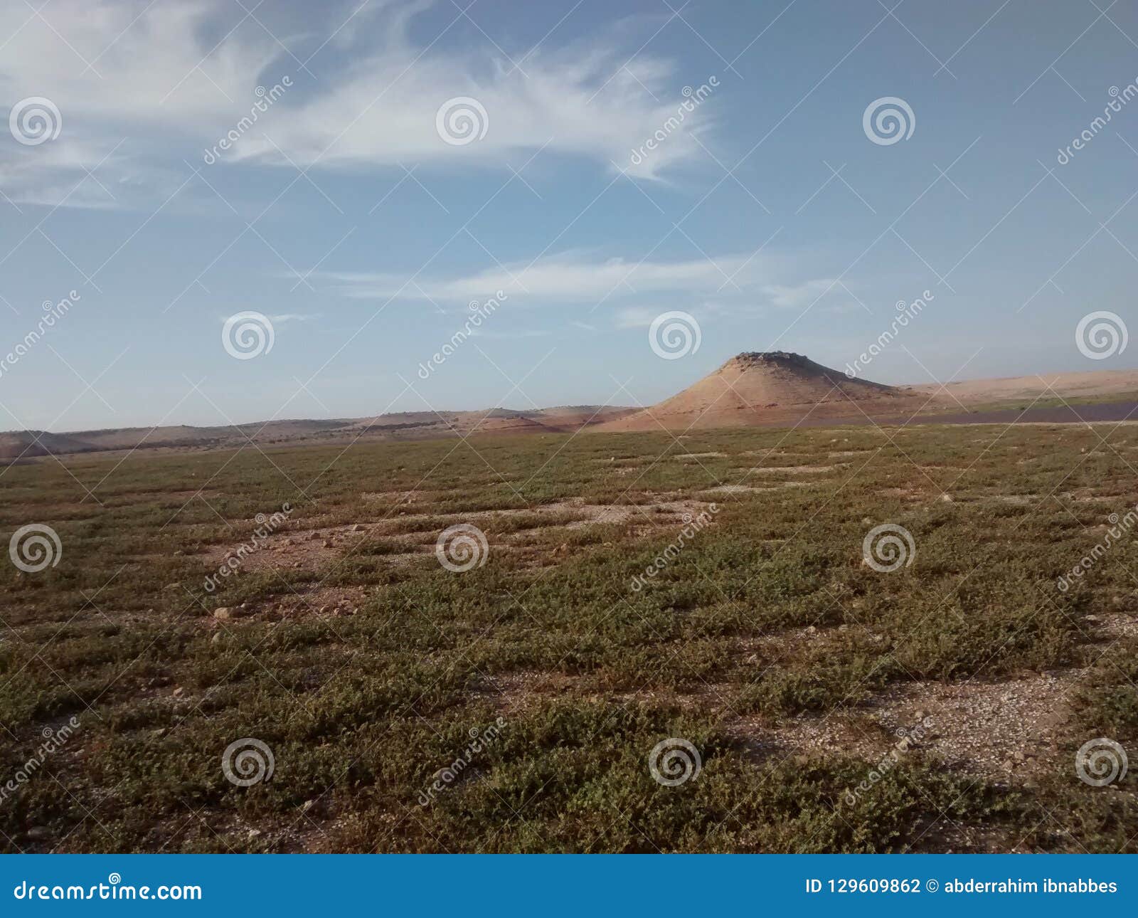 Nature stock photo. Image of plains, city, nature, morocco - 129609862