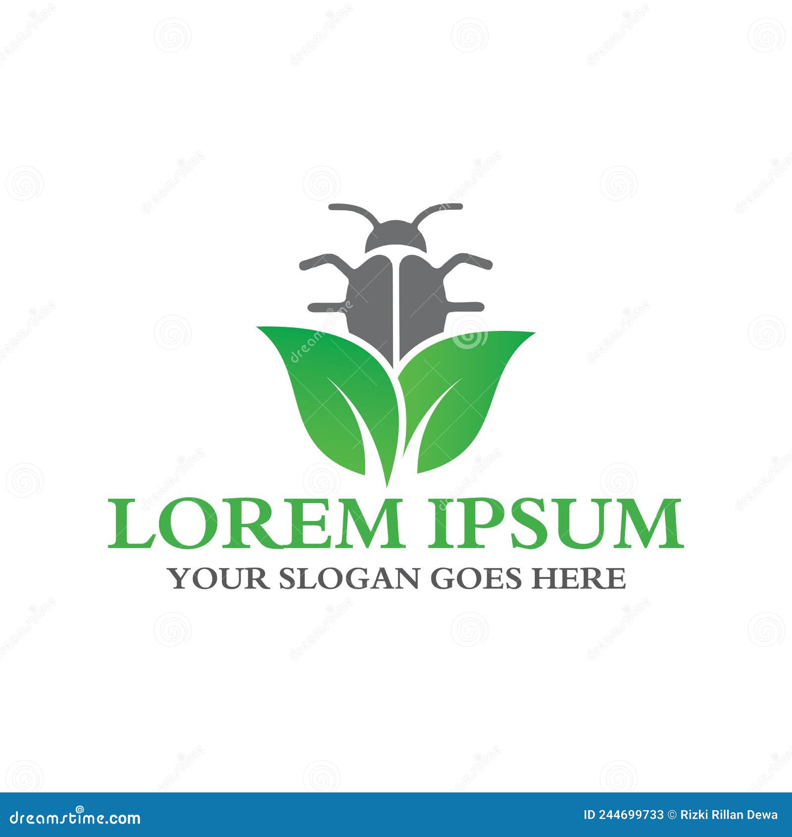 Nature Pesticide Logo , Pest Control Logo Stock Vector - Illustration ...