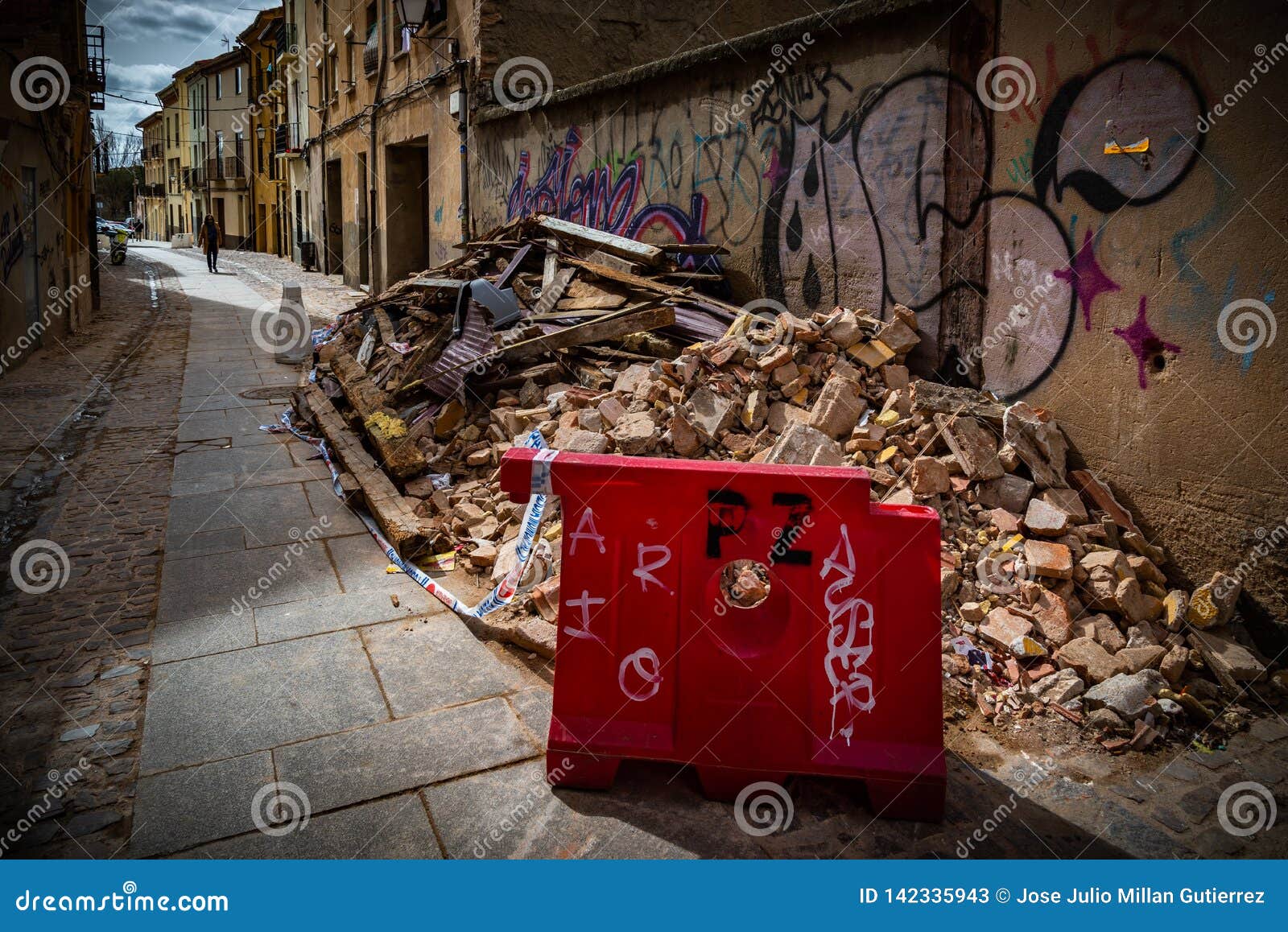 Waste Degradation Environment Stock Image - Image of building ...
