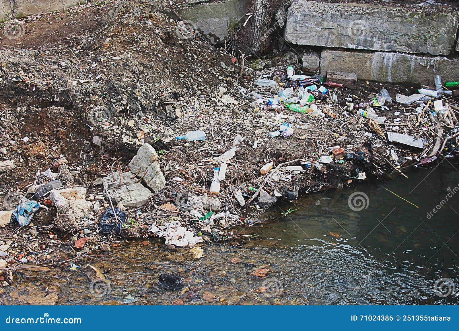 The Nature of the Pollution Stock Photo - Image of architecture ...