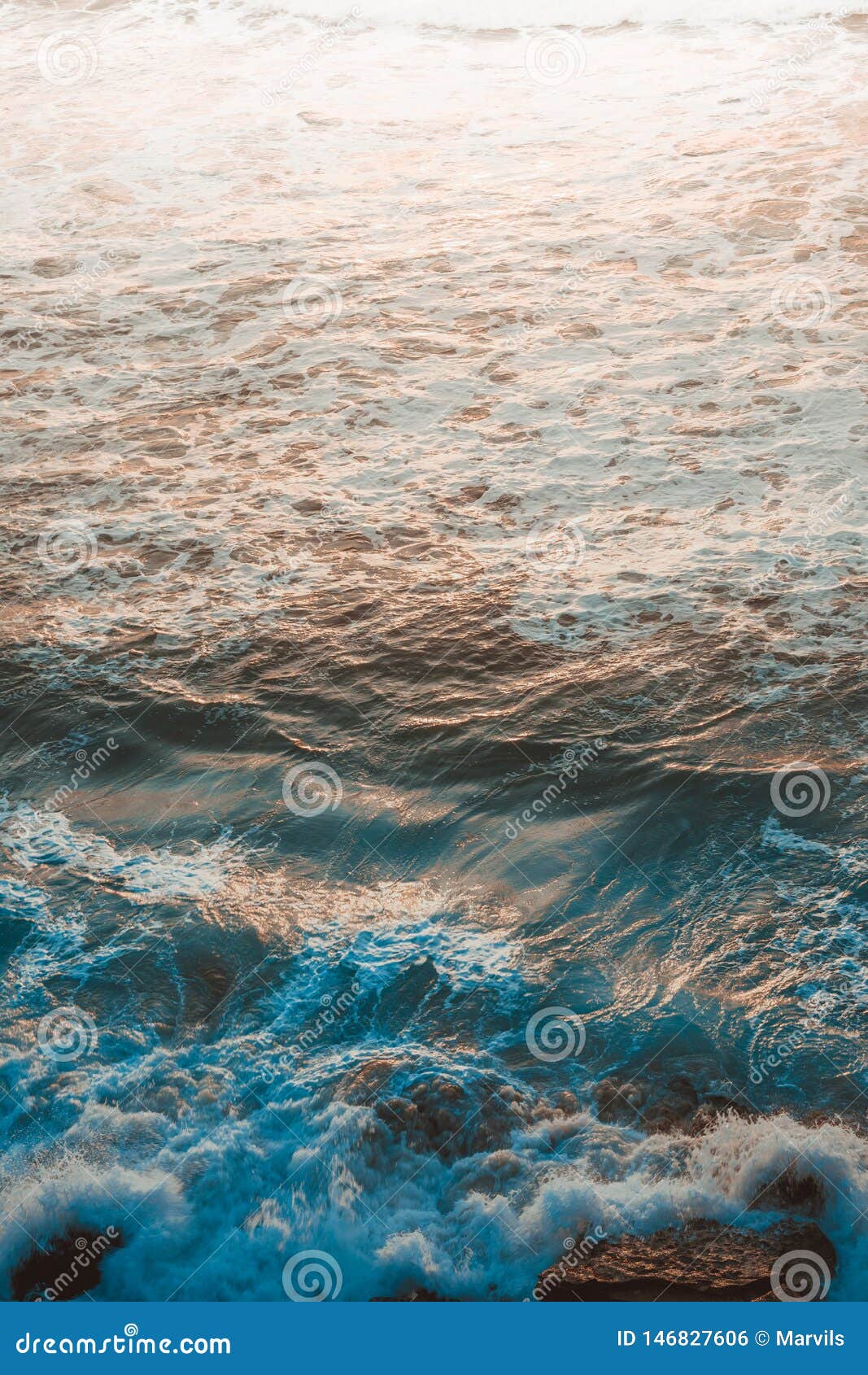 Nature poster. Ocean view stock photo. Image of nature - 146827606