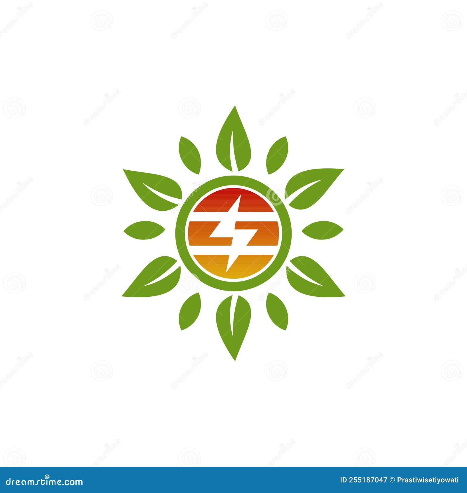Nature Power Energy Logo Icon Stock Vector - Illustration of ...