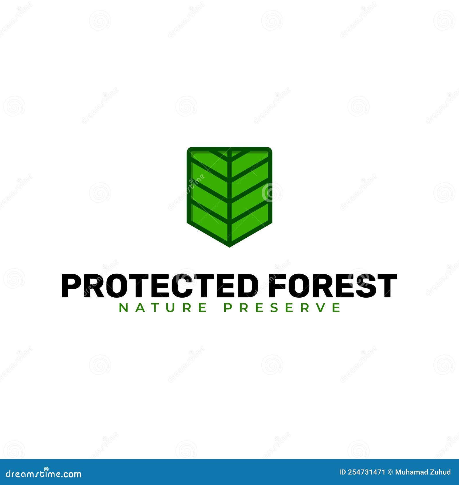 Nature Leaf Shield Logo Design Stock Vector - Illustration of design ...