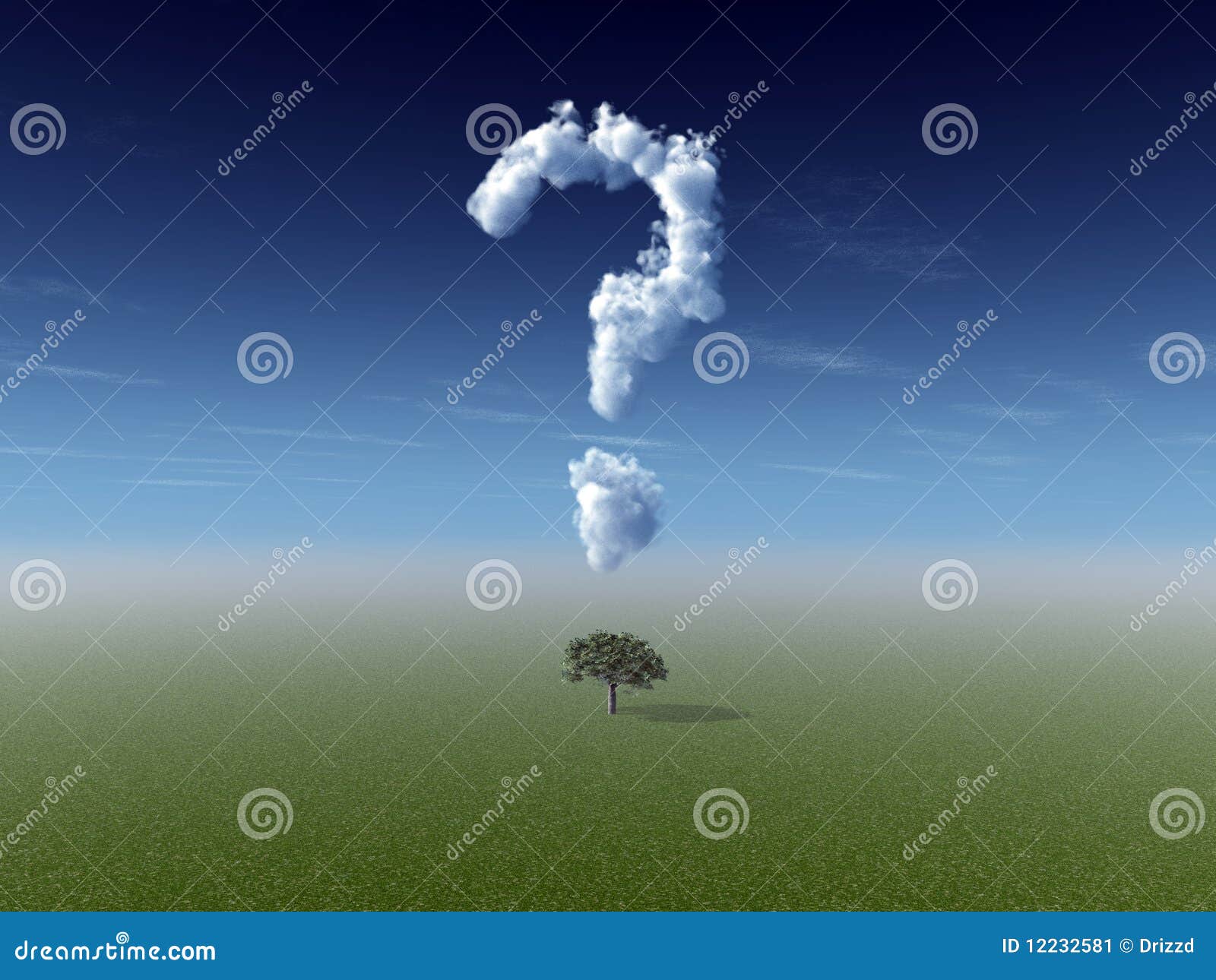 Nature question stock illustration. Illustration of einsam - 12232581