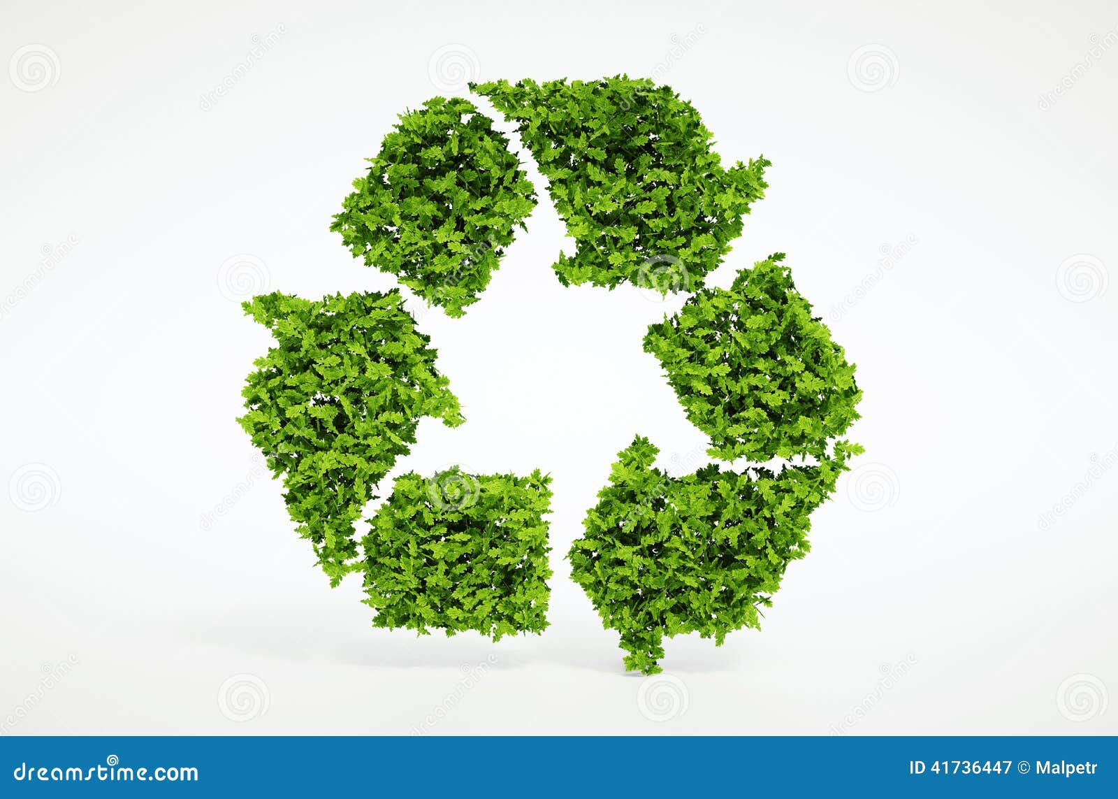 Nature recycling symbol stock illustration. Illustration of organic ...