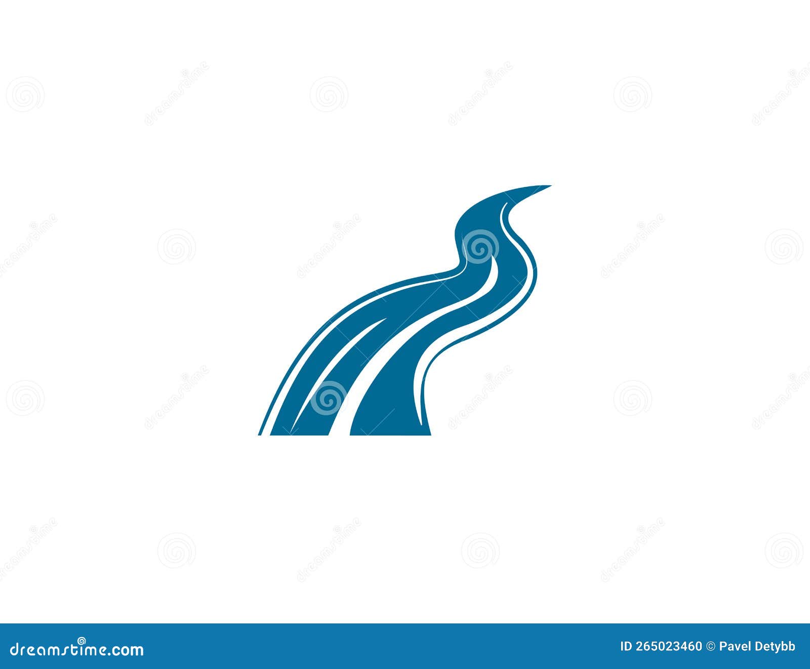 Nature, River Icon. Vector Illustration. Stock Vector - Illustration of ...
