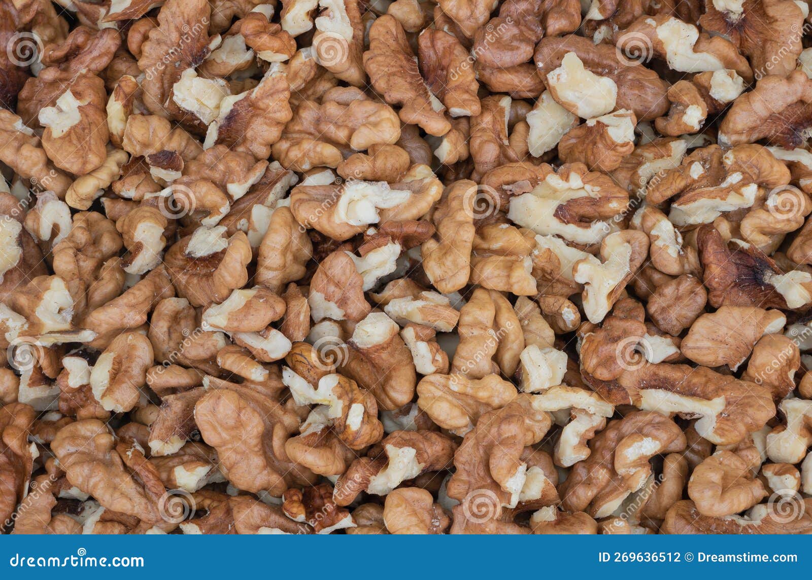 Nature S Abstract: the Texture of a Walnut Kernel Close Up Stock Photo ...