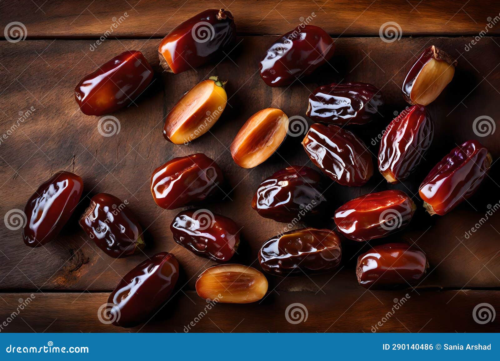 Nature S Energy-packed Dates Stock Illustration - Illustration of plant ...