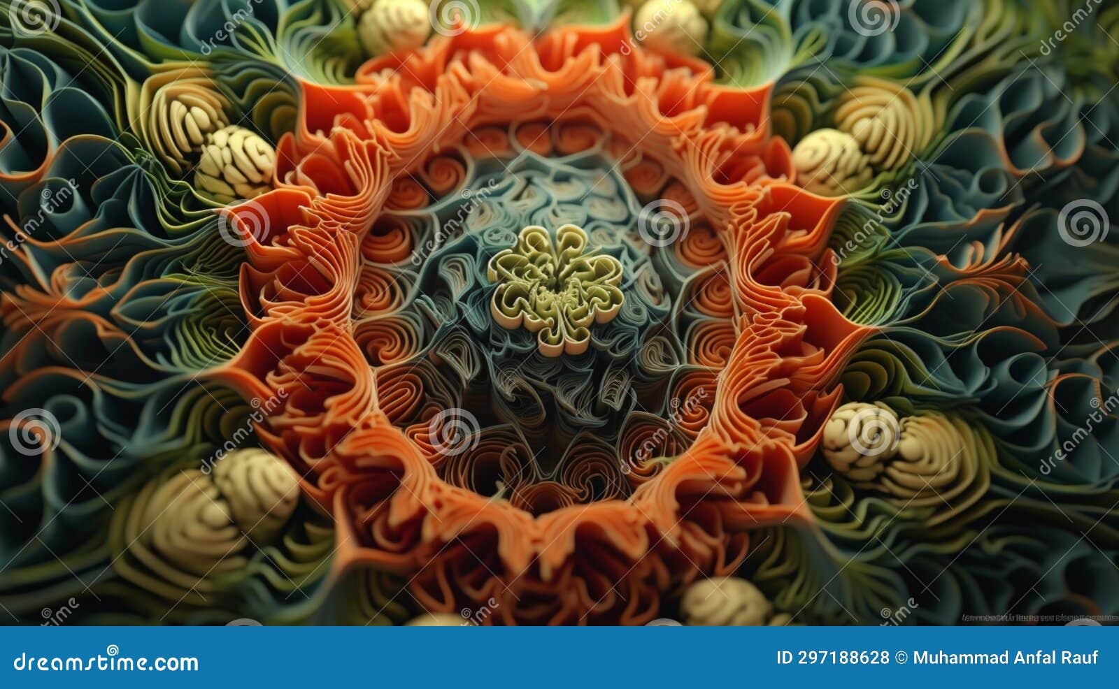 Nature S Intricate Patterns: a Close-up View of Organic Vegetables ...