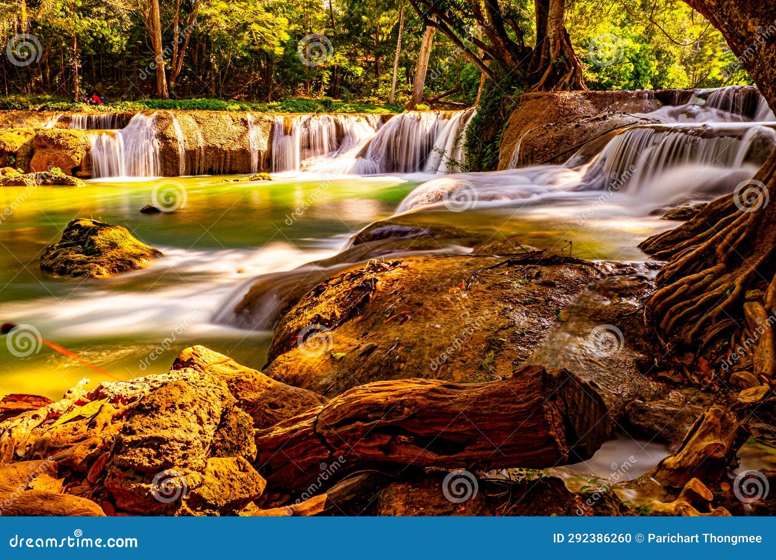Nature S Marvel: the Pristine Waterfall in Saraburi S Little River ...
