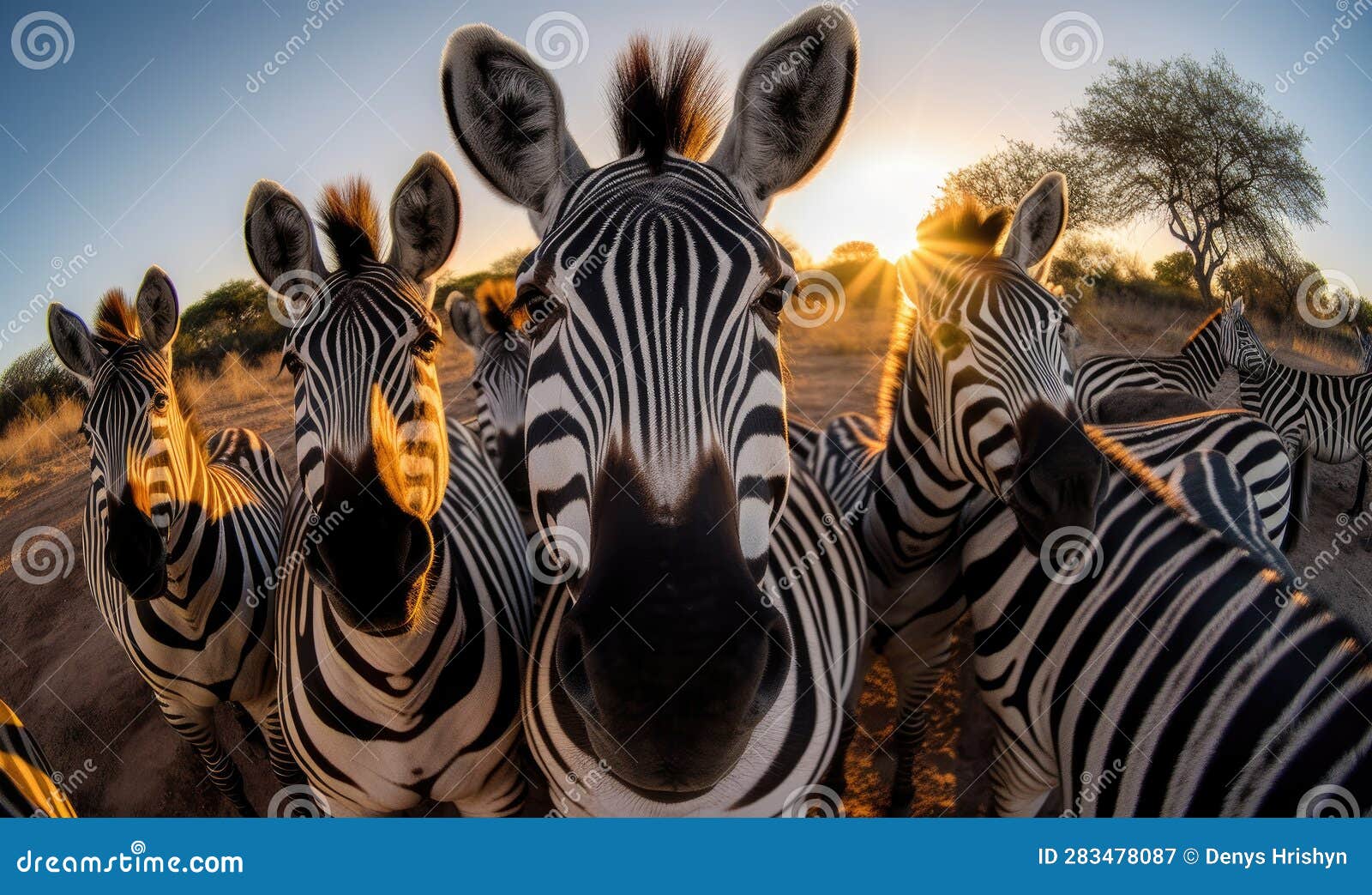 Nature S Monochrome: Zebra Captures a Stunning Selfie Showcasing Its ...