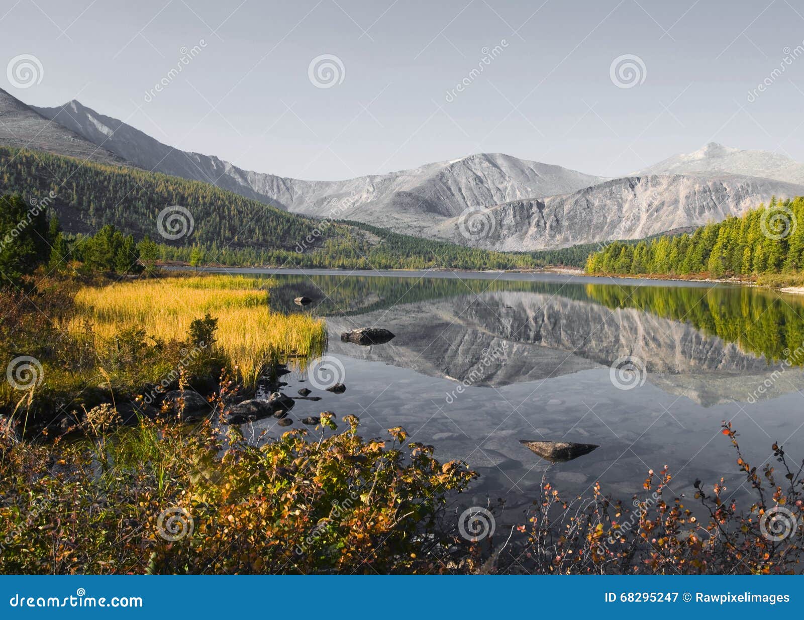 Nature Scenic View Mountain Landscape Tranquil Concept Stock Image ...