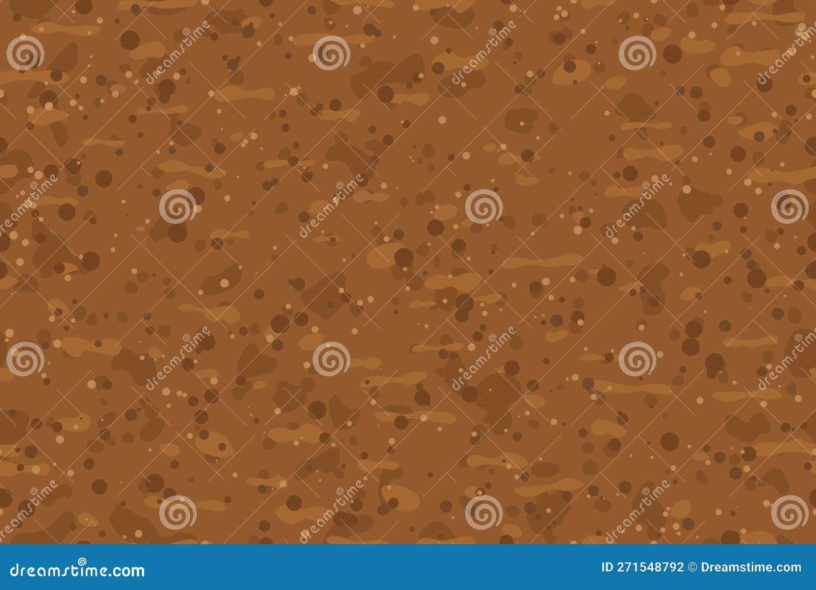 Nature Seamless Soil, Ground, Dirt Pattern Stock Vector - Illustration ...