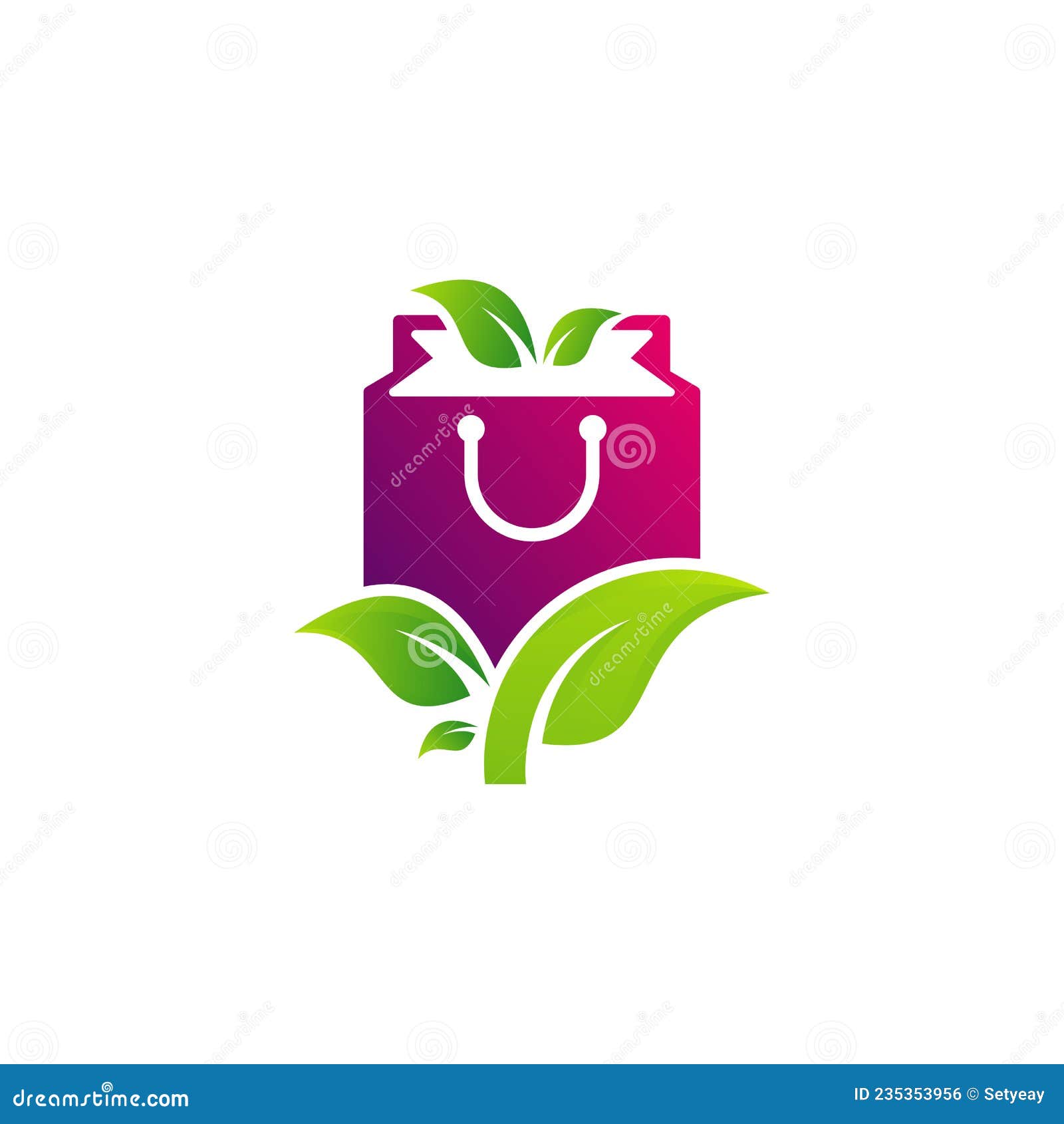 Nature Shop Logo Design Vector Template. Farm Logo Concept Stock ...