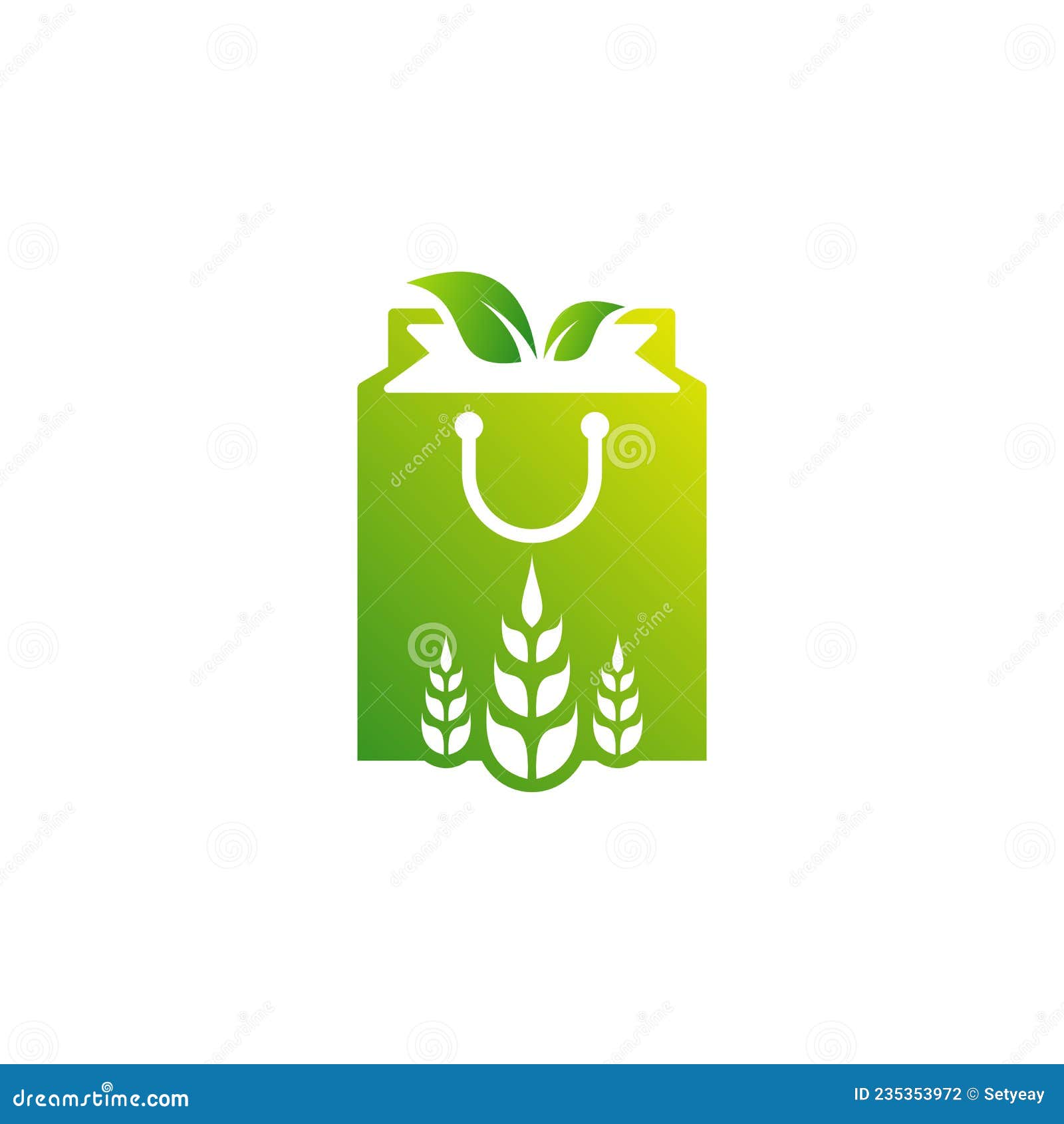 Nature Shop Logo Design Vector Template. Farm Logo Concept Stock ...