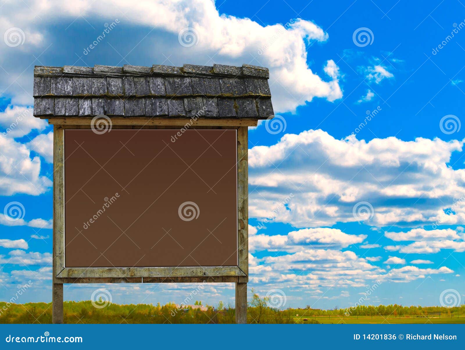 Nature Sign stock photo. Image of brown, empty, plank - 14201836