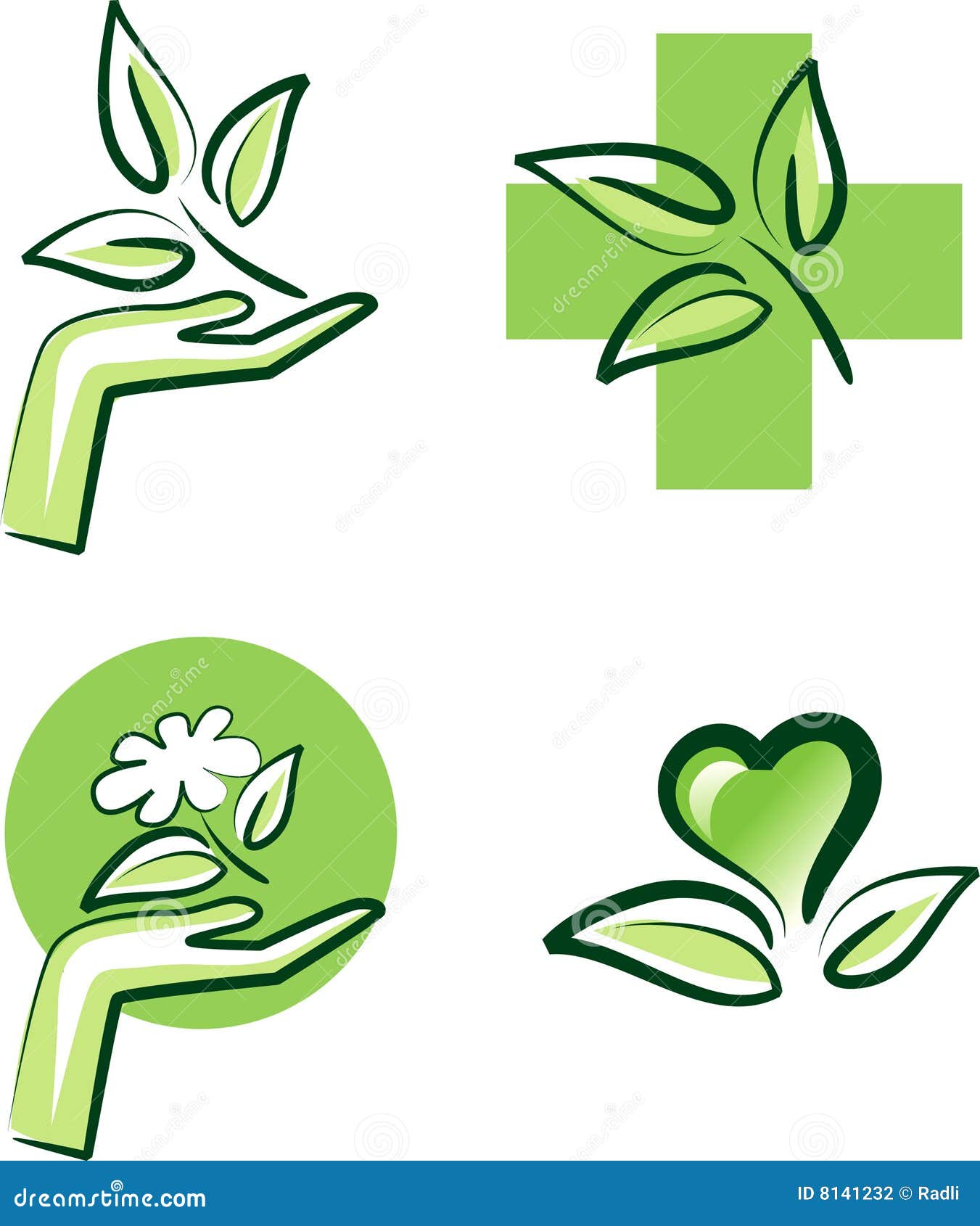 Nature signs stock vector. Illustration of female, human - 8141232