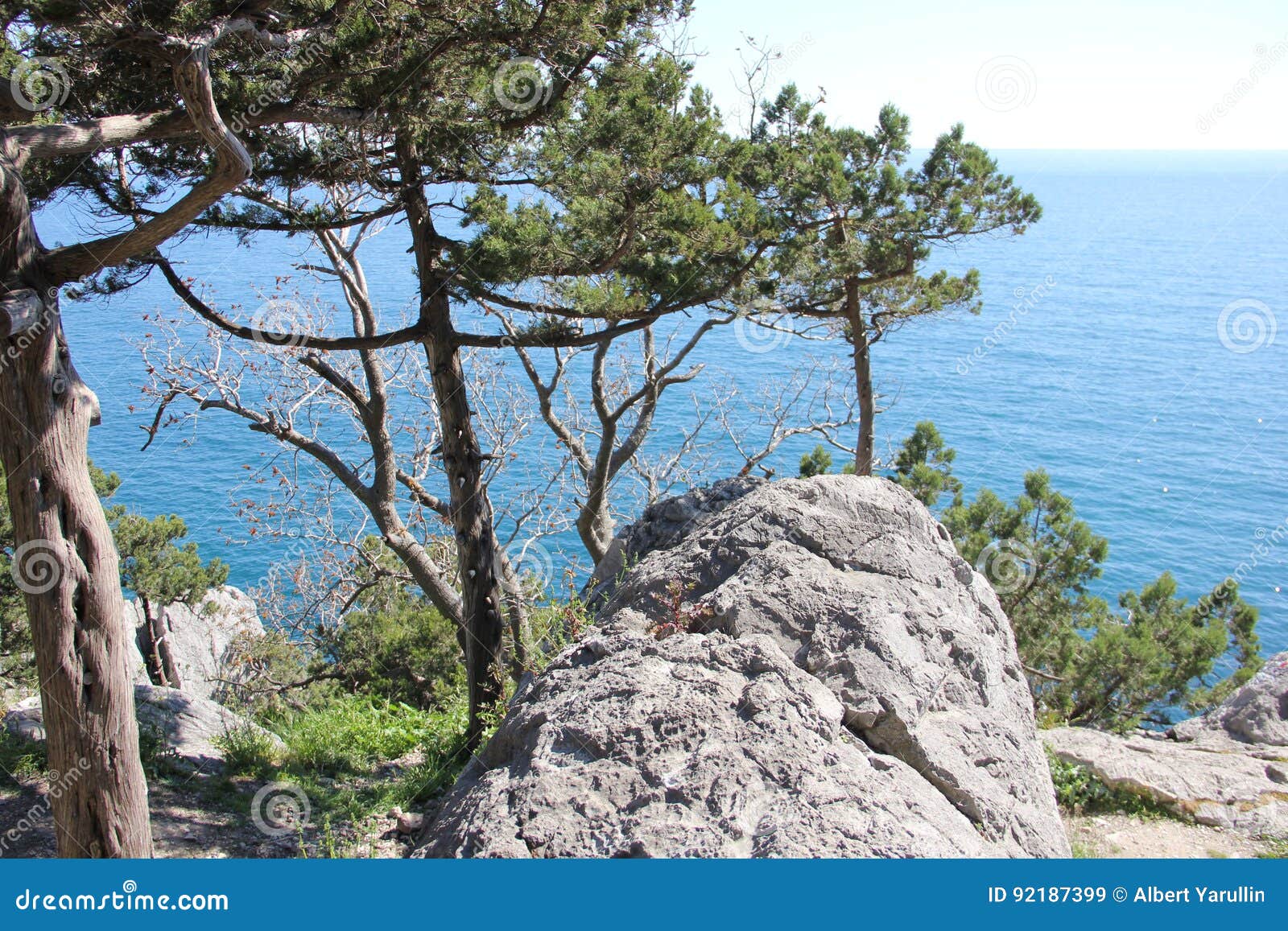The Nature of Simeiz.Crimea Stock Image - Image of cliffs ...