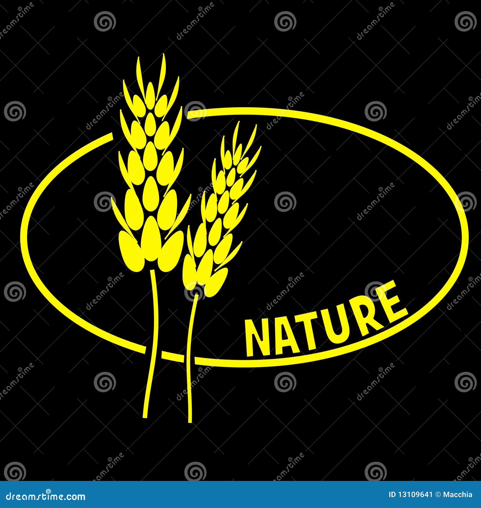 Nature slogan stock illustration. Illustration of slogan - 13109641
