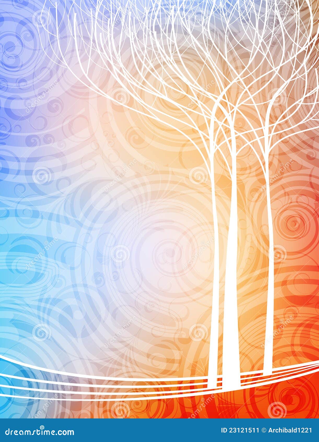 Nature theme banner stock vector. Illustration of deco - 23121511