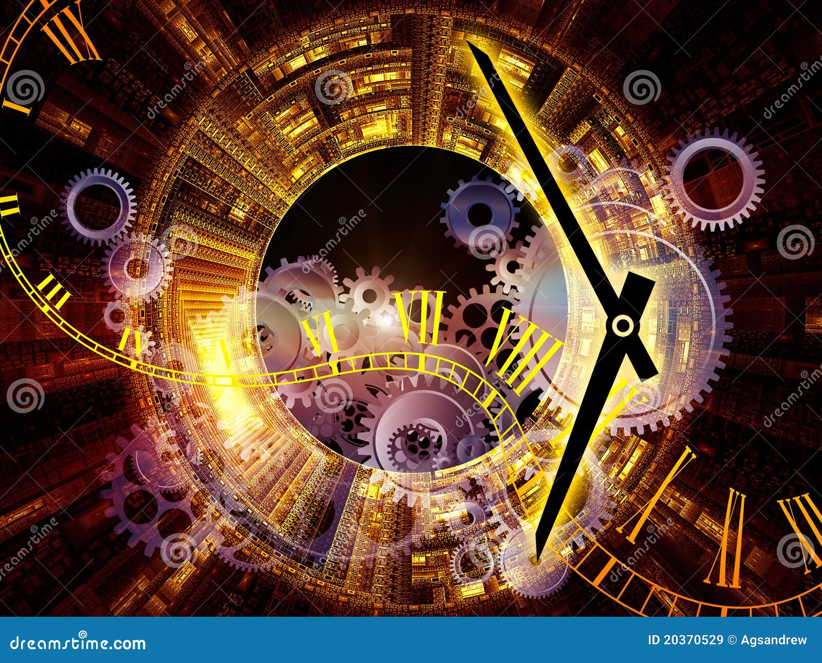 Nature of Time stock illustration. Illustration of abstract - 20370529