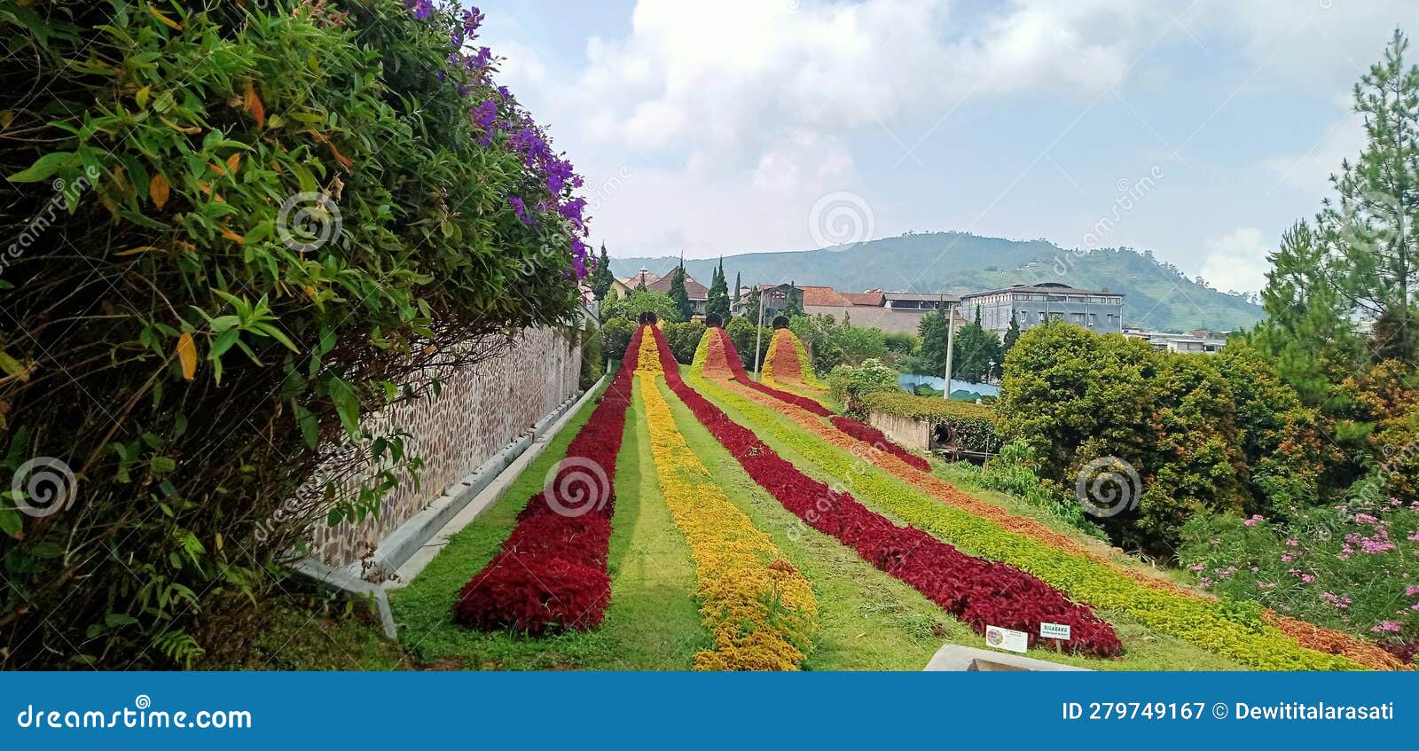 Nature Tourism in Lembang Bandung Stock Image - Image of bandun ...