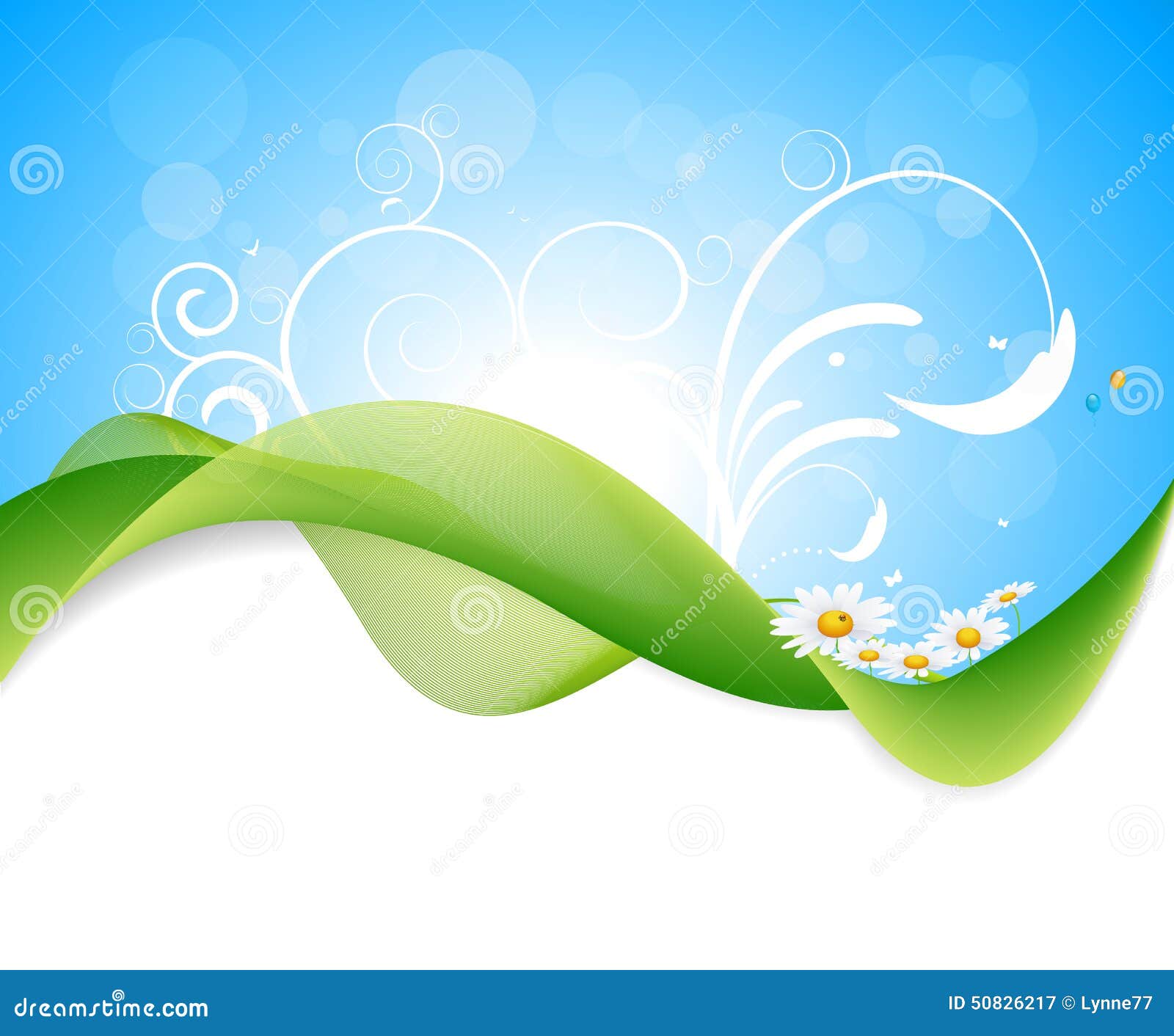 Nature Vector Background stock vector. Illustration of abstract - 50826217