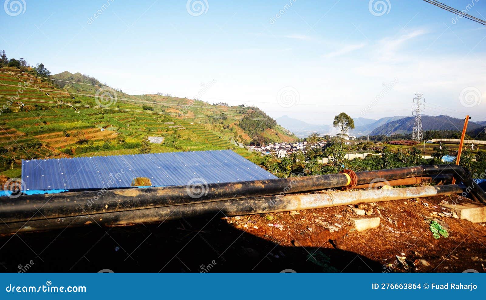 Nature View of Dieng, Indonesia Stock Photo - Image of dieng, kawah ...