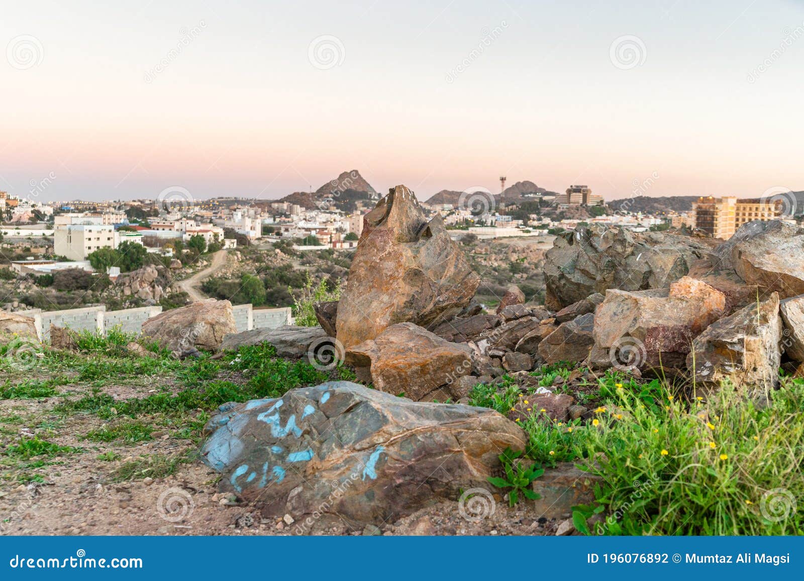 Nature View with Rocks in Ksa Stock Photo - Image of mountains, nature ...