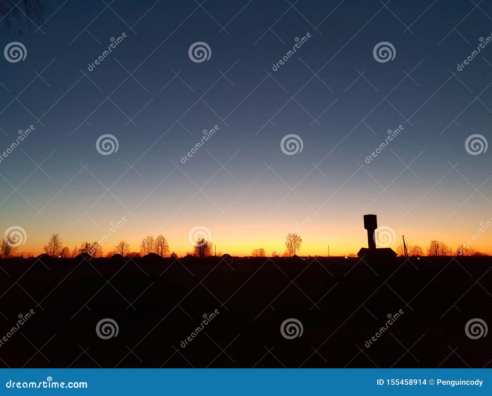 Nature view at sunset stock photo. Image of sunset, nature - 155458914