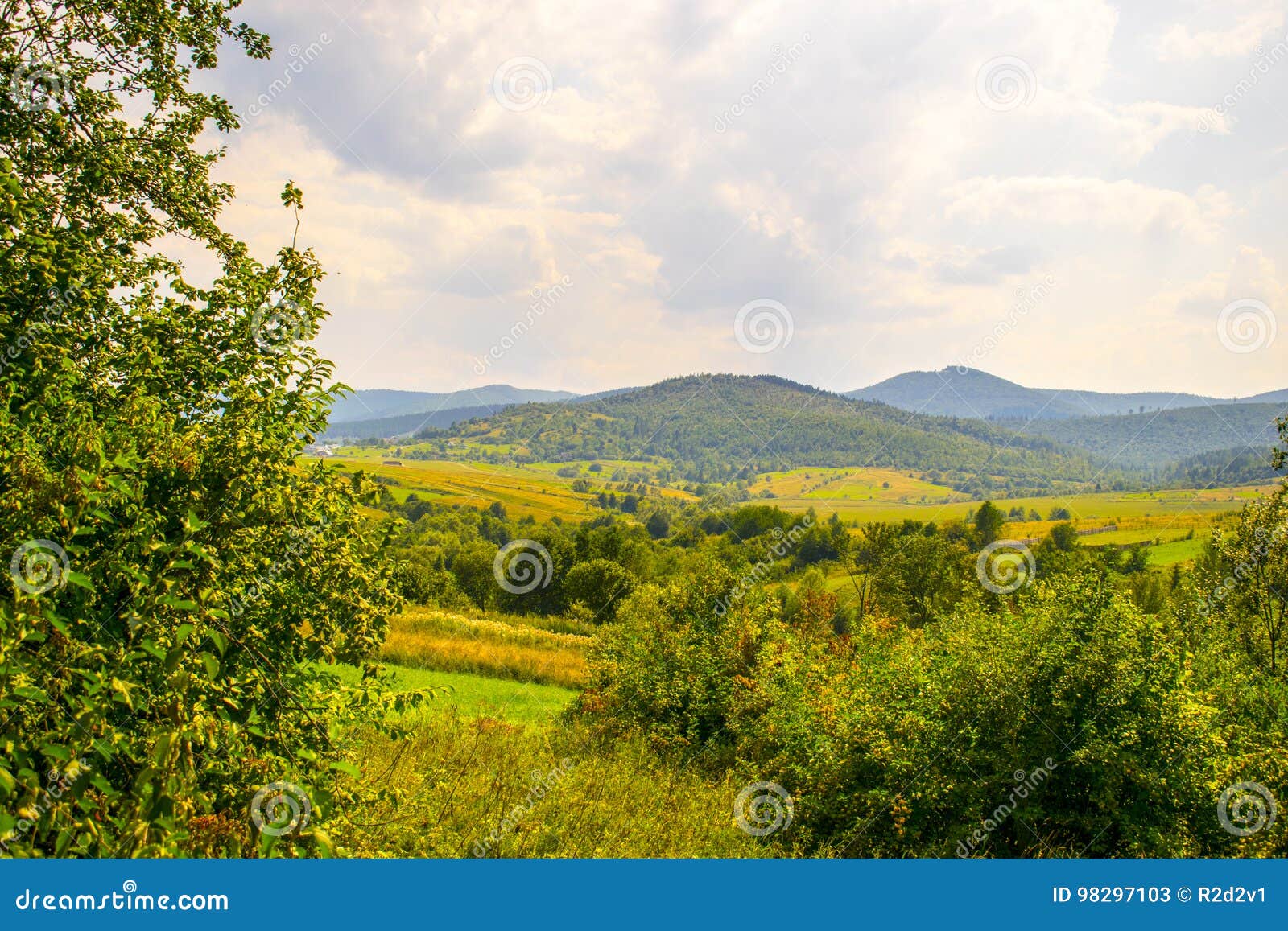 Nature of Western Ukraine stock image. Image of nature - 98297103