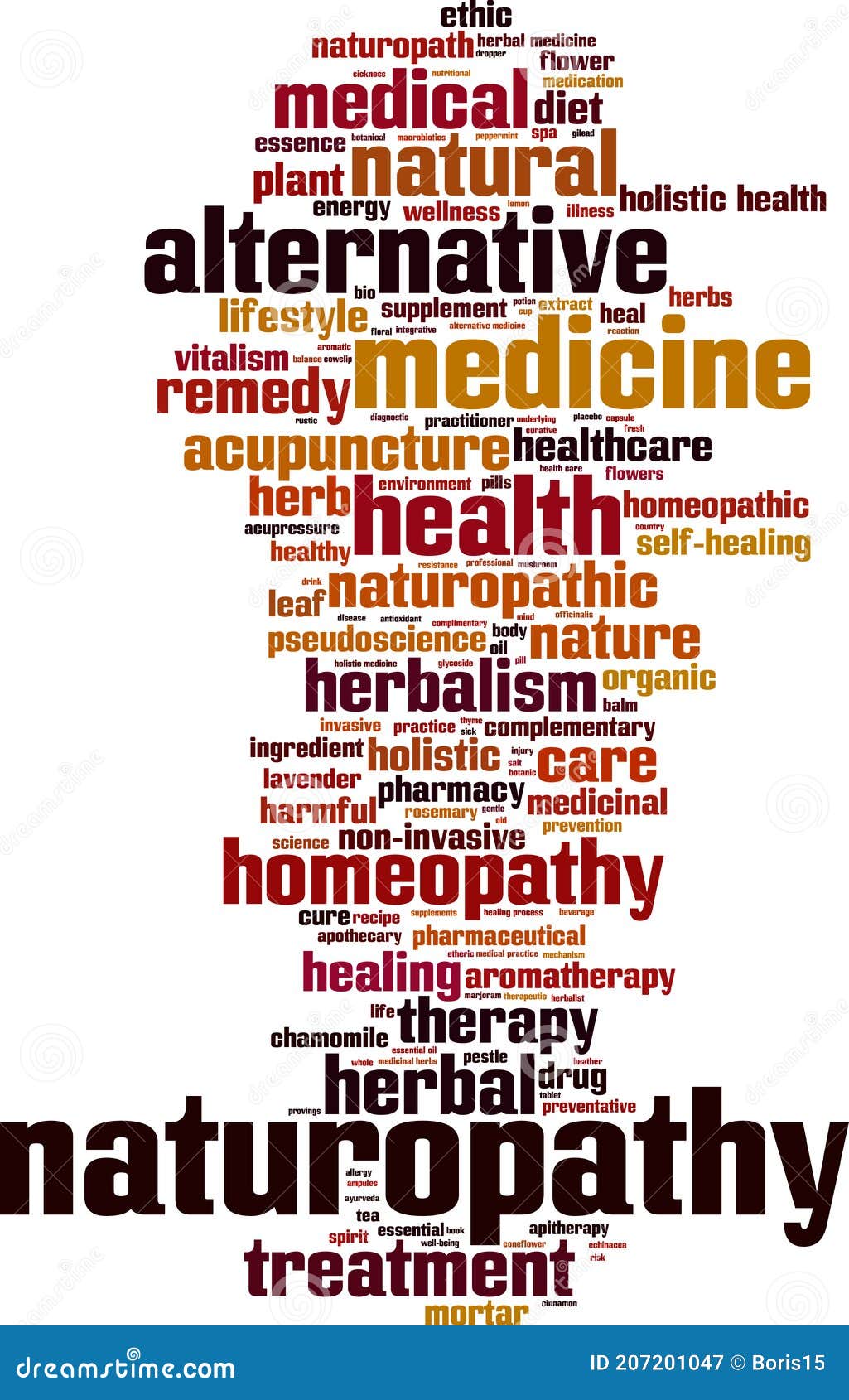 Naturopathy Word Cloud Hand Sphere Concept Stock Photo | CartoonDealer ...