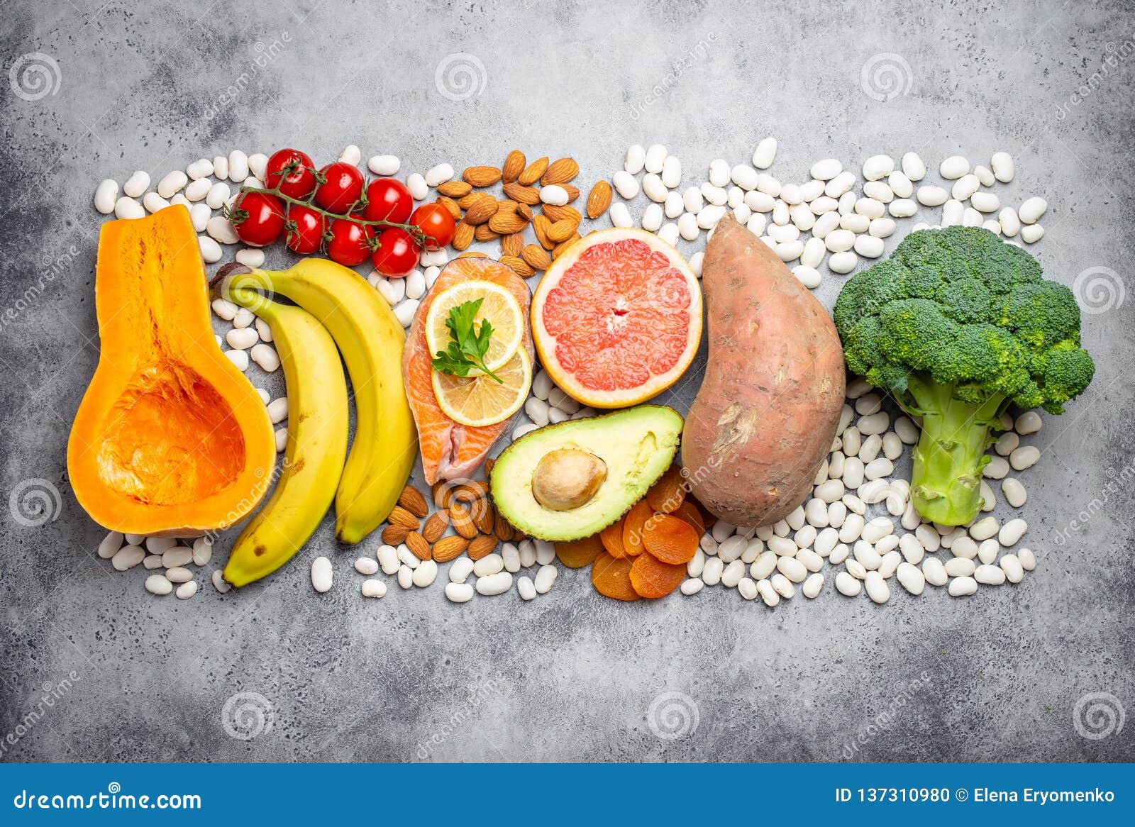 Natuurvoedingbronnen Van Kalium Stock Foto - Image of stoot ...