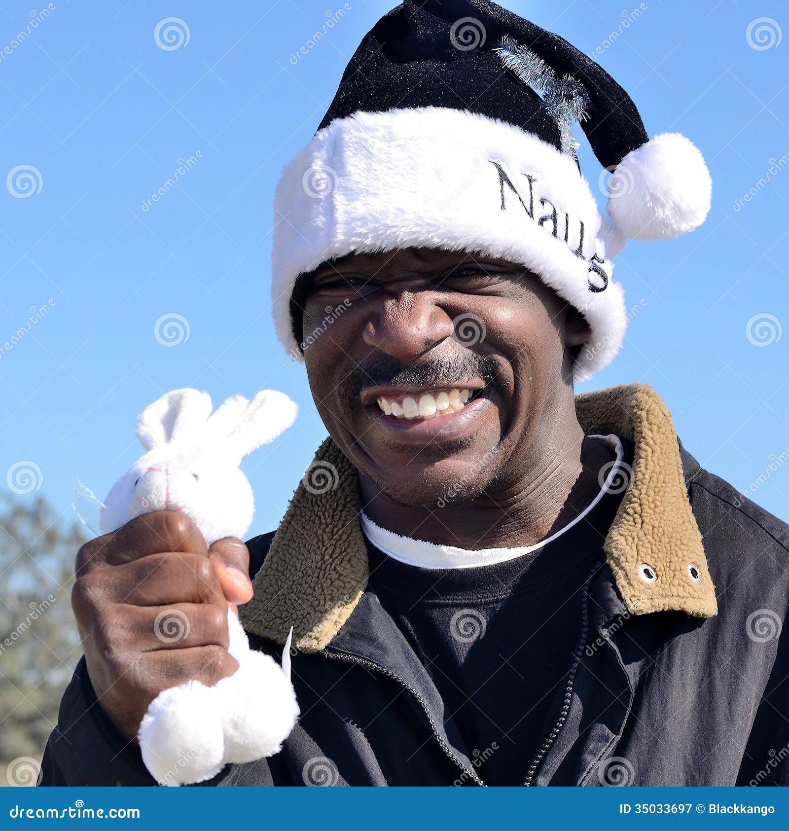 Angry Black Santa