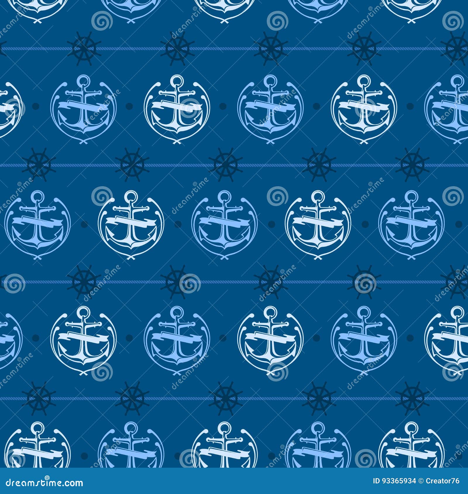 Nautical background anchor stock vector. Illustration of travel - 93365934