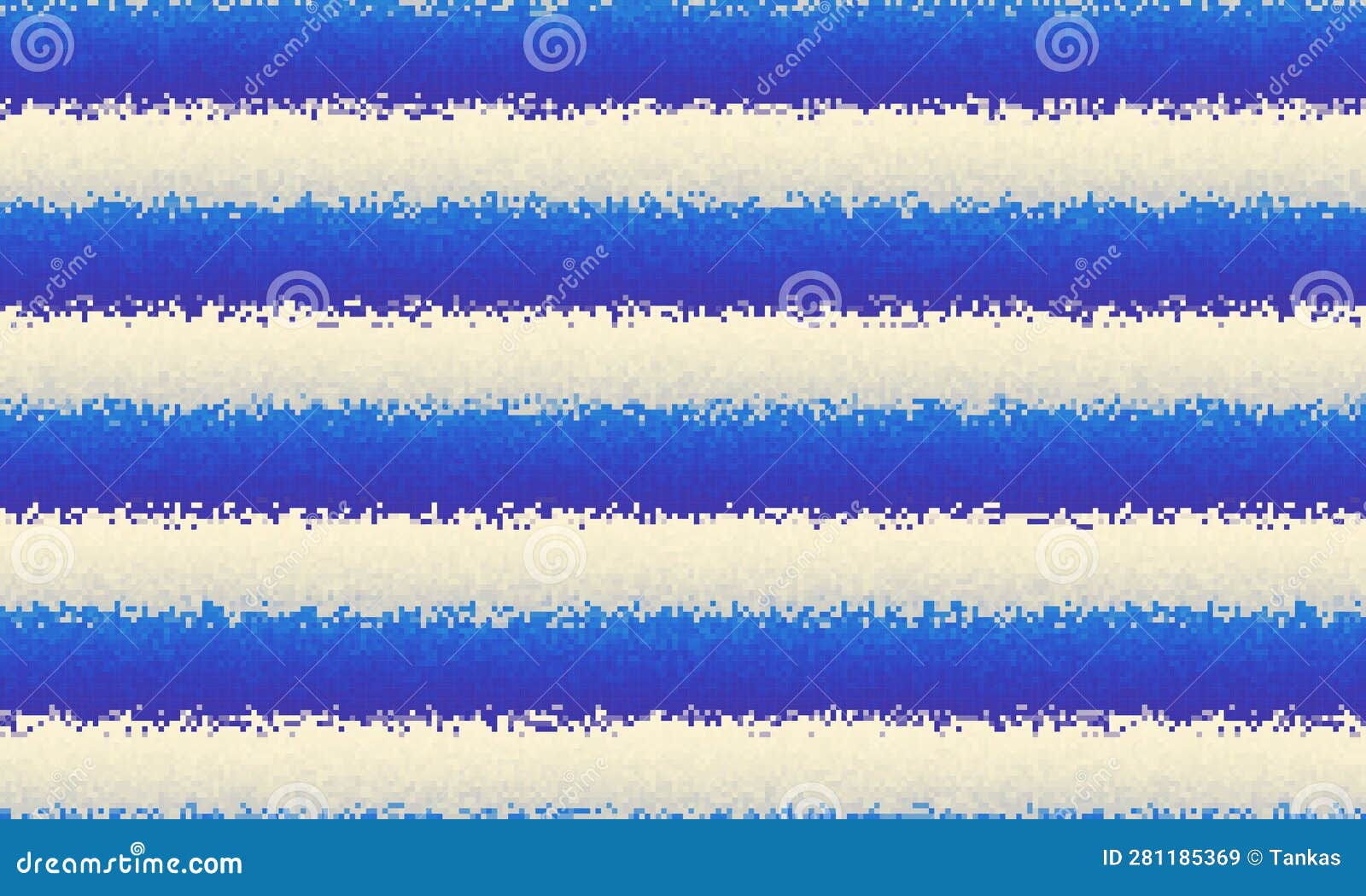Nautical Blue Lines. Pattern of a Random Small Dots. Noise Diagonal ...