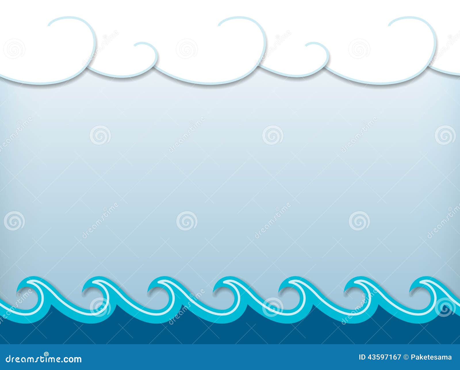 Nautical cartoon scenery stock vector. Illustration of girl - 43597167