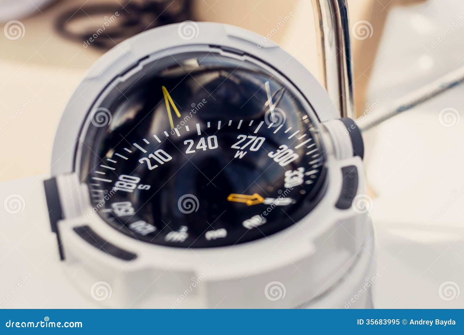 Nautical compass stock image. Image of direct, control - 35683995