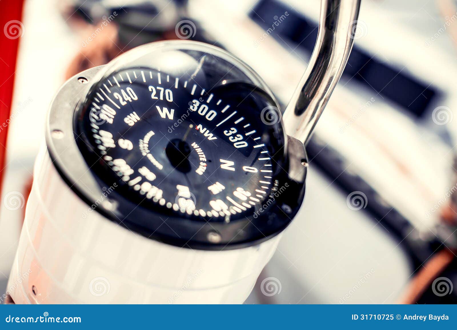 Nautical compass stock image. Image of accuracy, point - 31710725