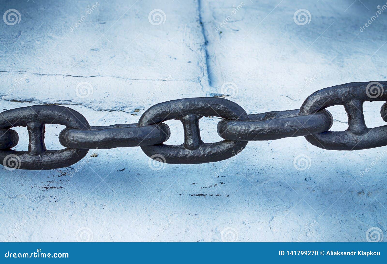 Nautical iron chain stock photo. Image of pull, background - 141799270
