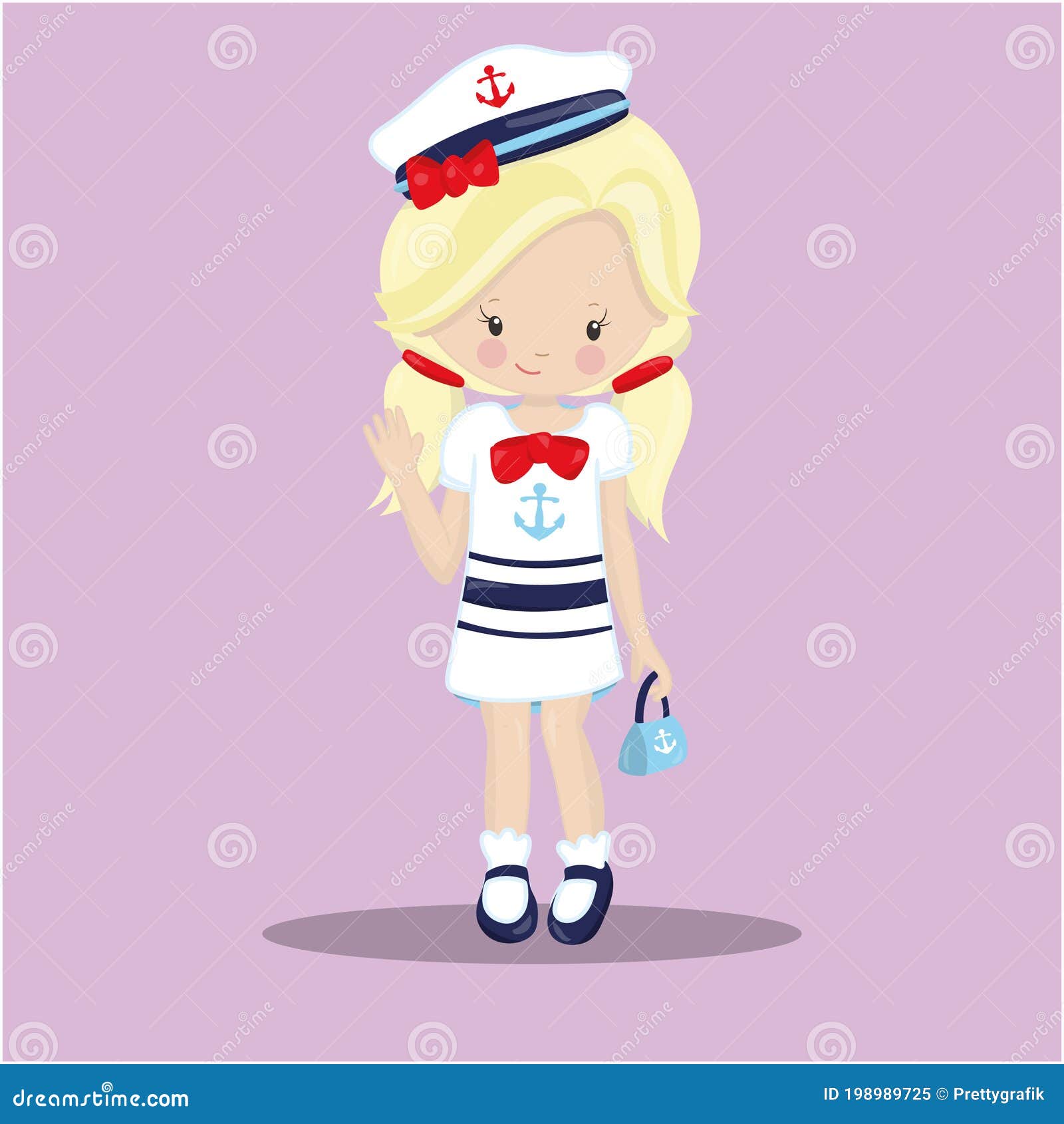 Sailor Girl Vector