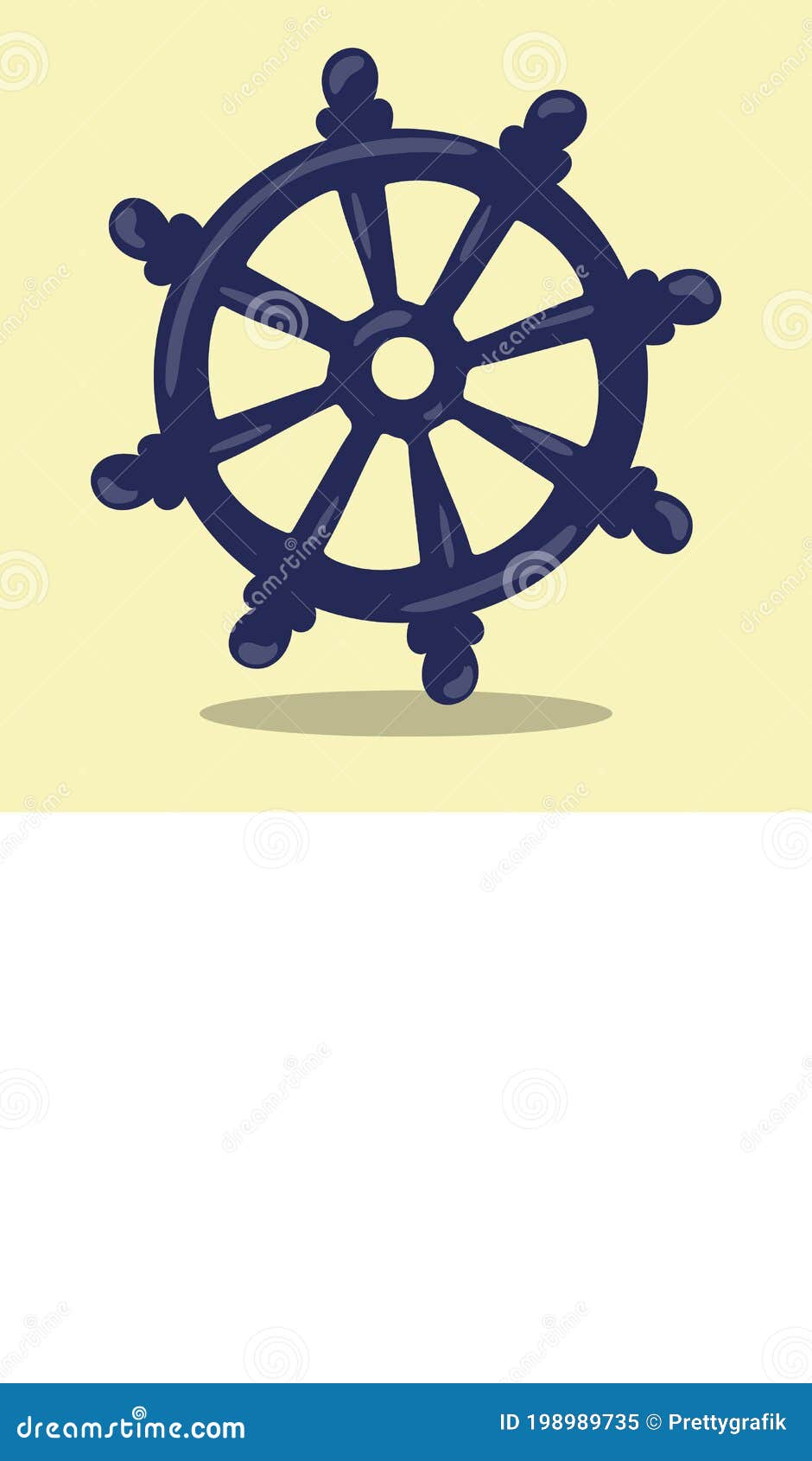 Nautical Kids Blue Wheel017 Stock Vector - Illustration of vector ...