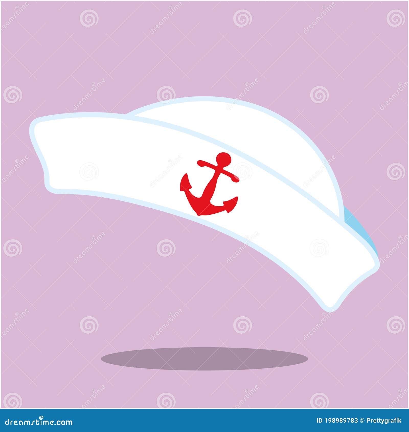 Nautical Kids Sailor Hat 30 2 Stock Vector - Illustration of cartoon ...