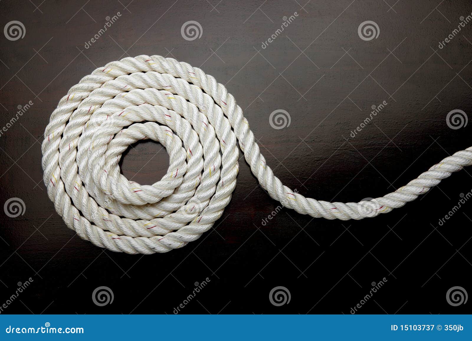 Nautical rope stock image. Image of white, rope, textured - 15103737