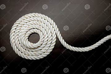 Nautical rope stock image. Image of white, rope, textured - 15103737