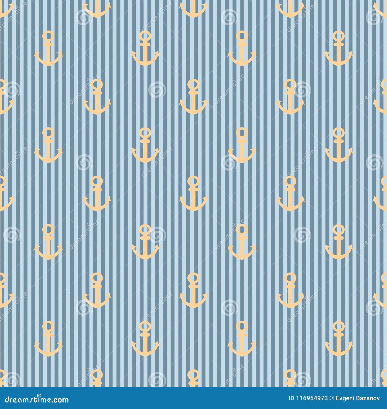 Nautical seamless pattern. stock vector. Illustration of creative ...