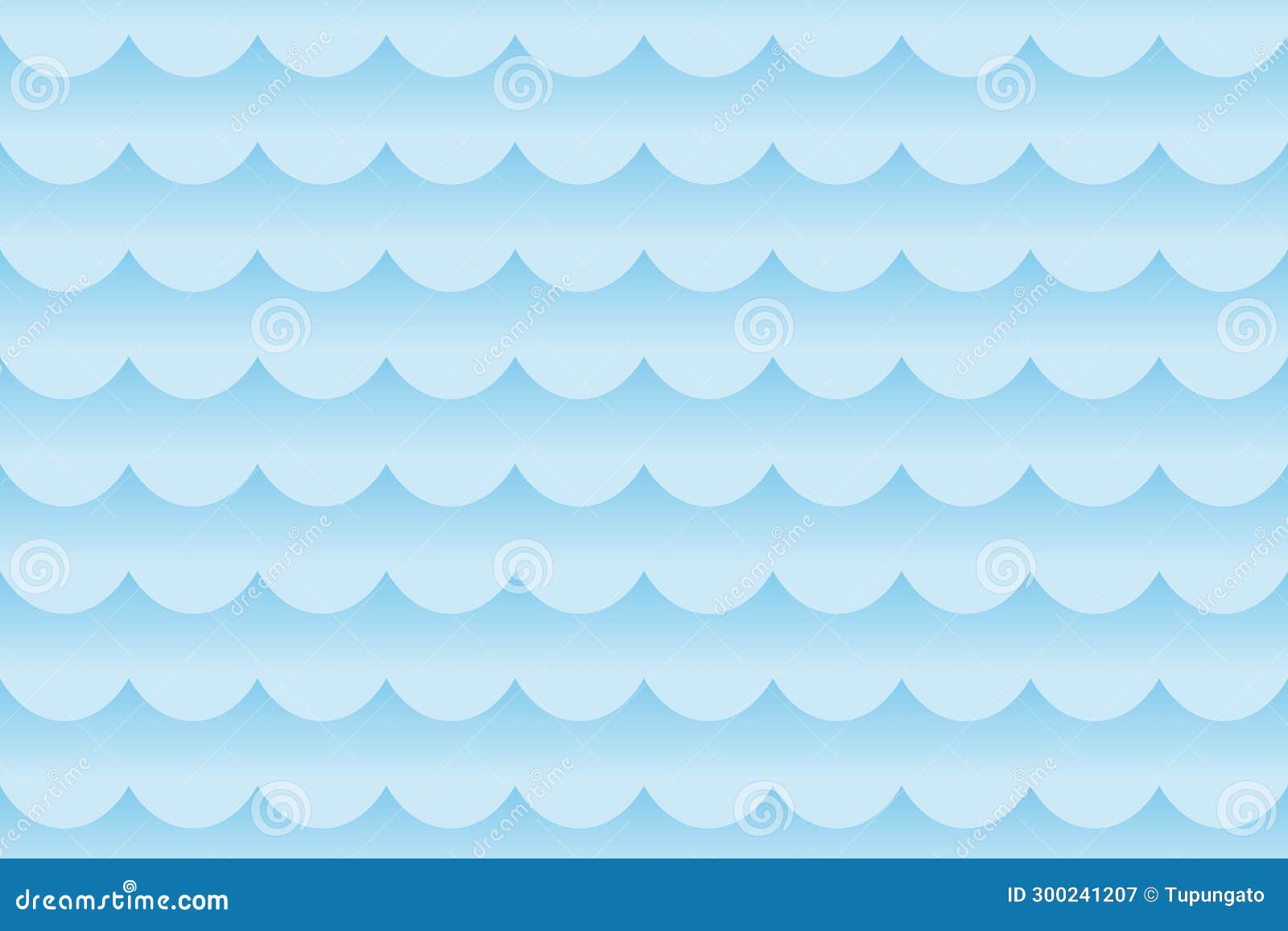 Nautical Seamless Pattern Ocean Waves Stock Vector - Illustration of ...