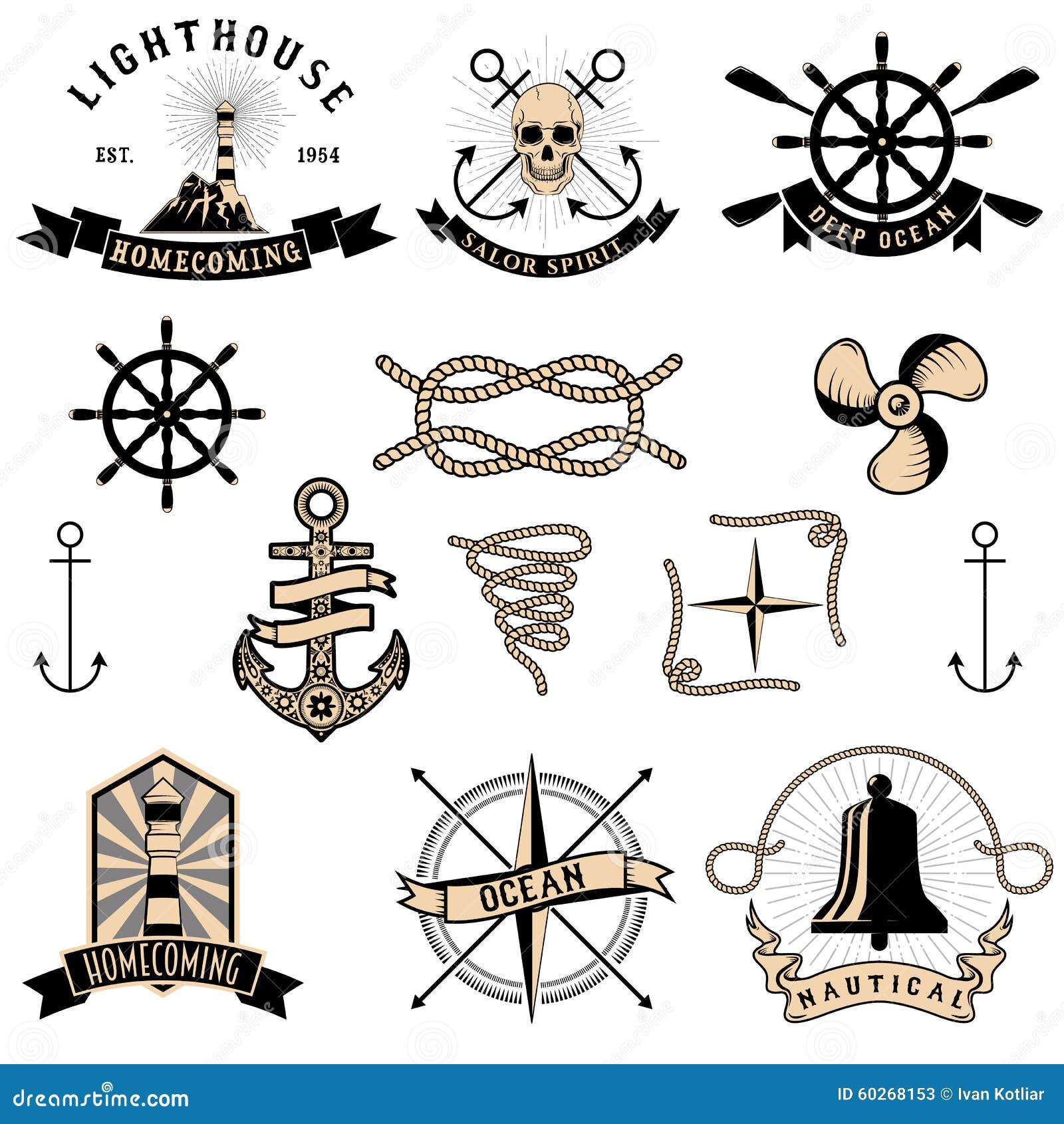 Free Nautical Vector Pack