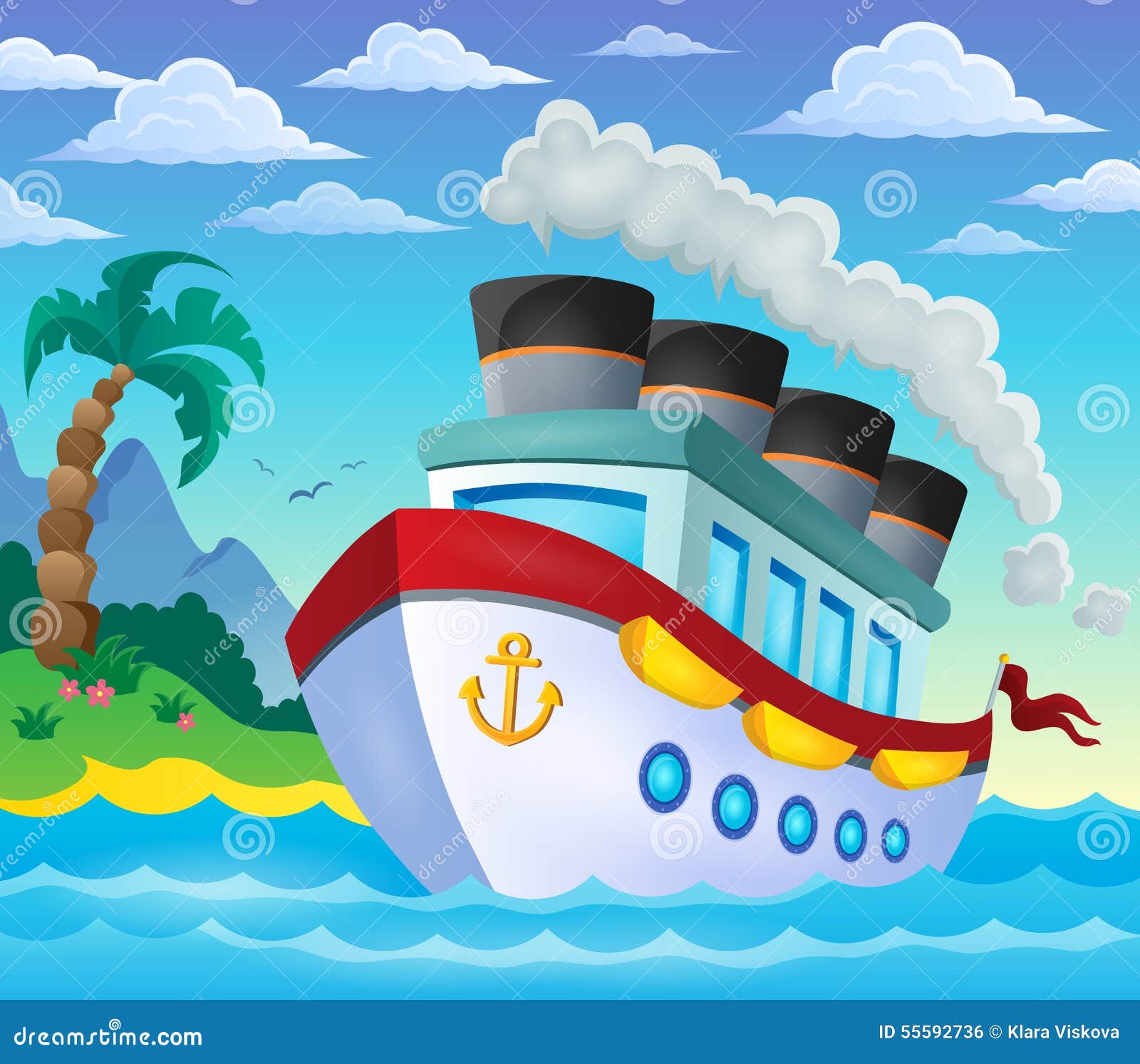 Set Of Nautical Ship Signs Vector Illustration | CartoonDealer.com ...