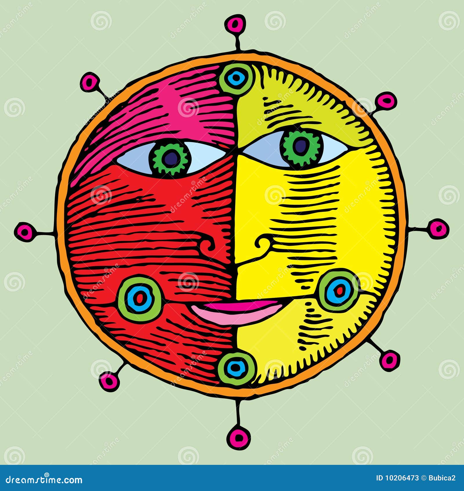 Moon And Sun Symbols